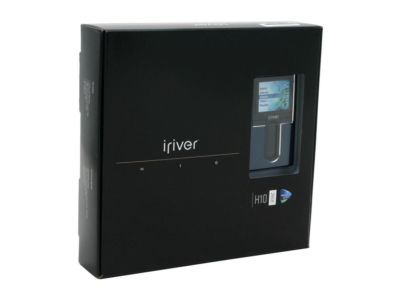 iRiver H10 1.8" Blue 20GB MP3 Player H10BLUE20GB - Newegg.com