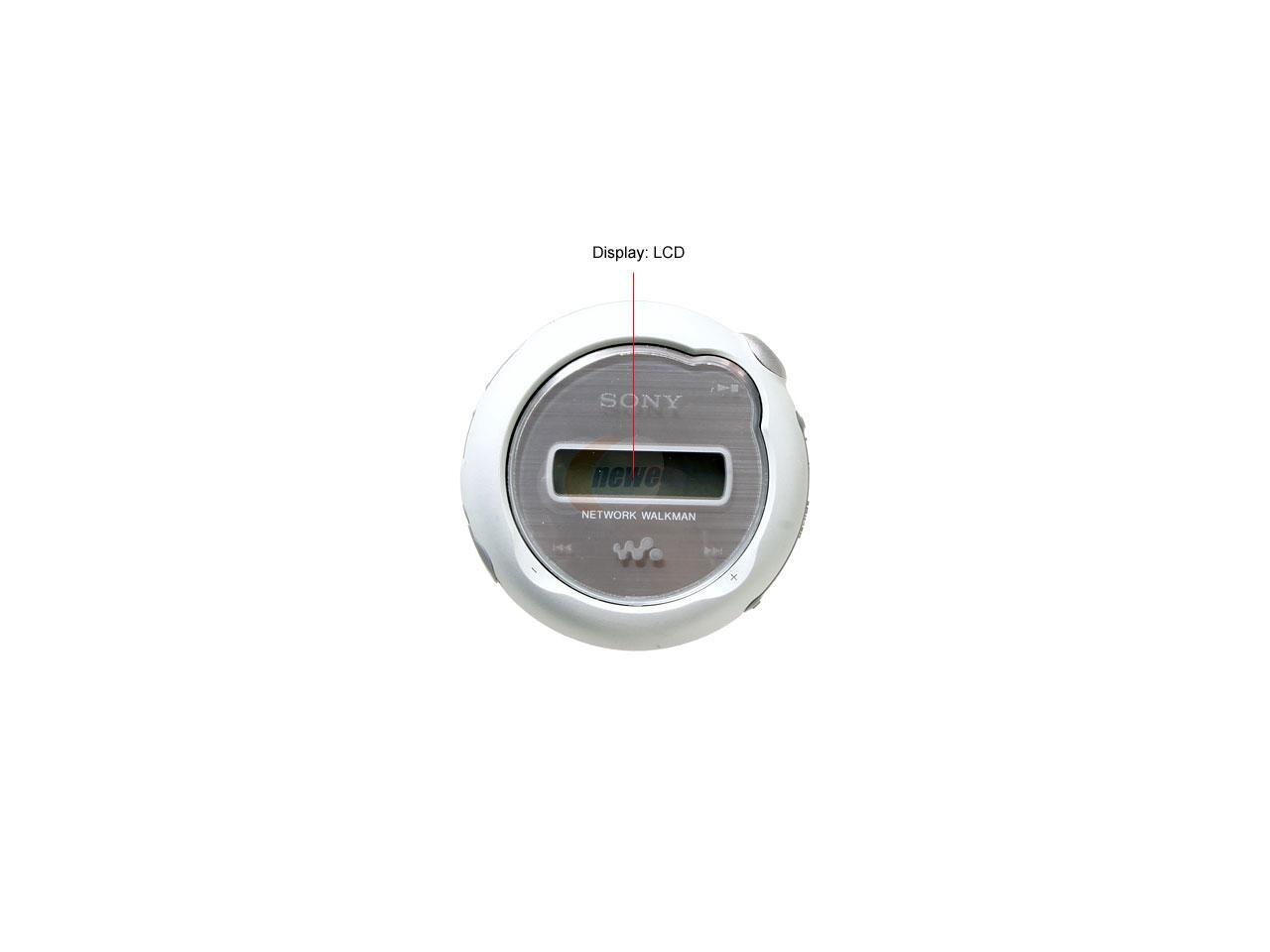 Refurbished: SONY Walkman Silver 1GB MP3 Player NW-E107 - Newegg.com