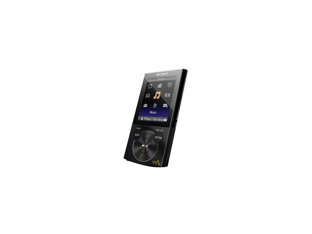 Sony Walkman "E Series" 8GB MP3/MP4 Player NWZ-E344, Black - Newegg.com