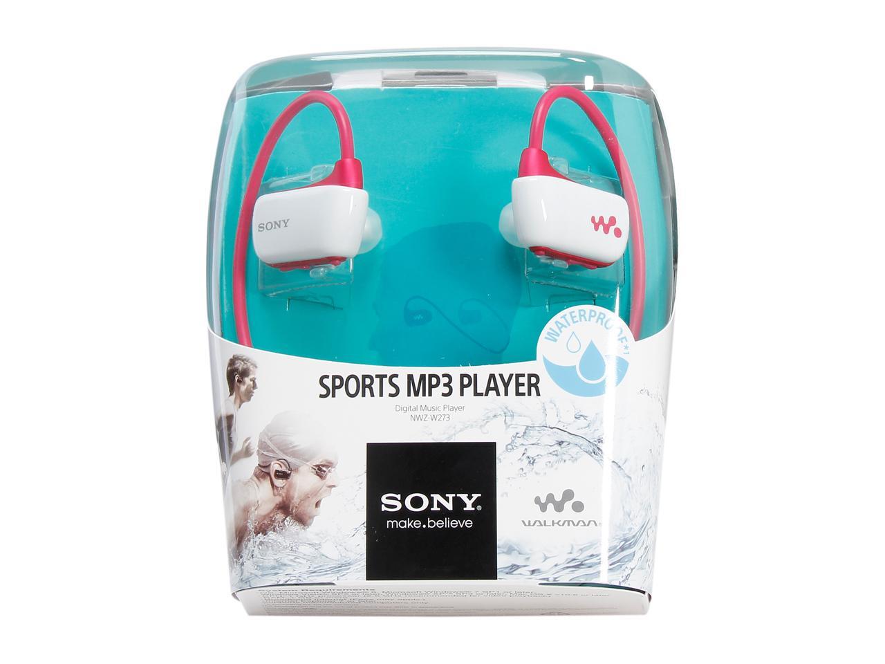 SONY Walkman Pink 4GB MP3 Player NWZ-W273PNK - Newegg.com