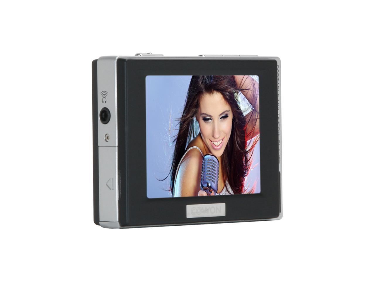 COWON D2 2.5" Black 4GB MP3 / MP4 Player - Newegg.com