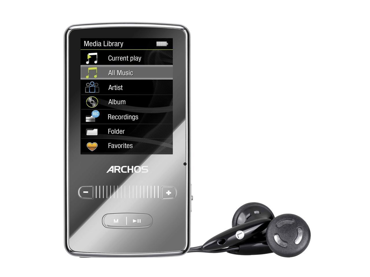 Archos 2 Vision - 8GB MP3/MP4 Player (501441) - CHOCOLATE BROWN ...