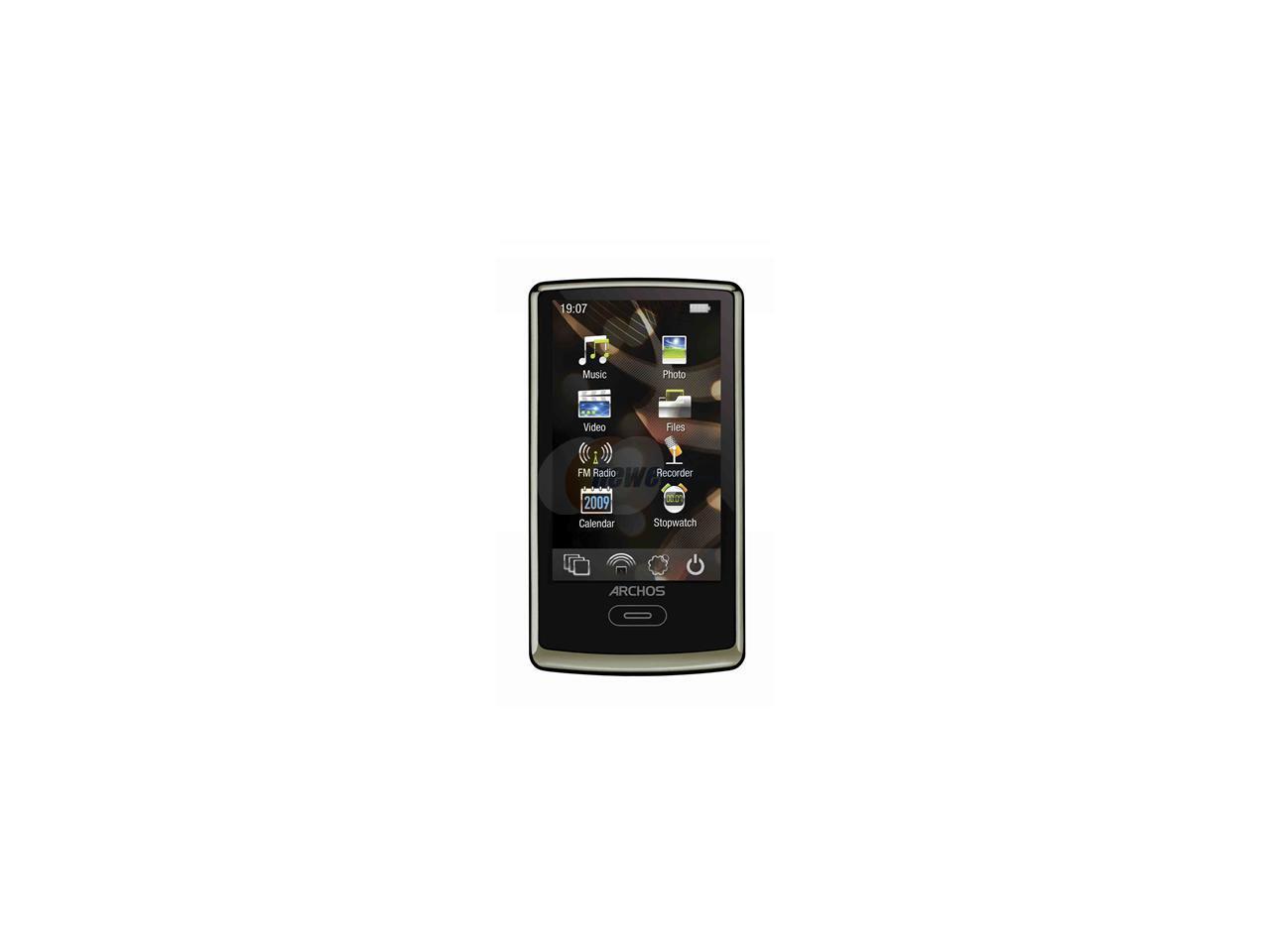 Archos 3 Vision - 8GB MP3/MP4 Player (501339) - RED - Newegg.com