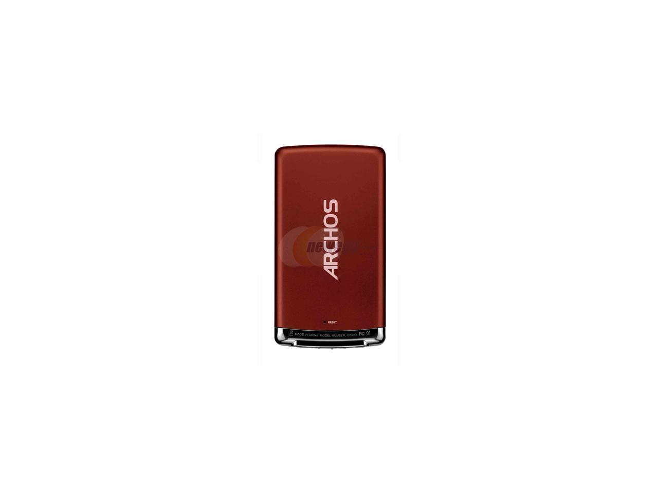 Archos 3 Vision - 8GB MP3/MP4 Player (501339) - RED - Newegg.com