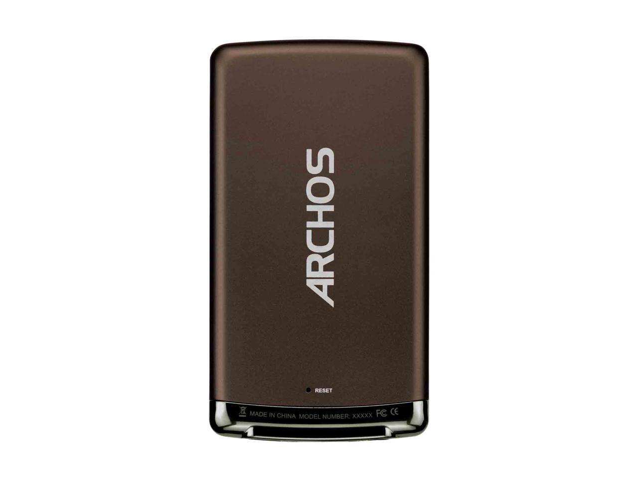 Archos 3 Vision - 8GB MP3/MP4 Player (501338) - CHOCOLATE BROWN ...