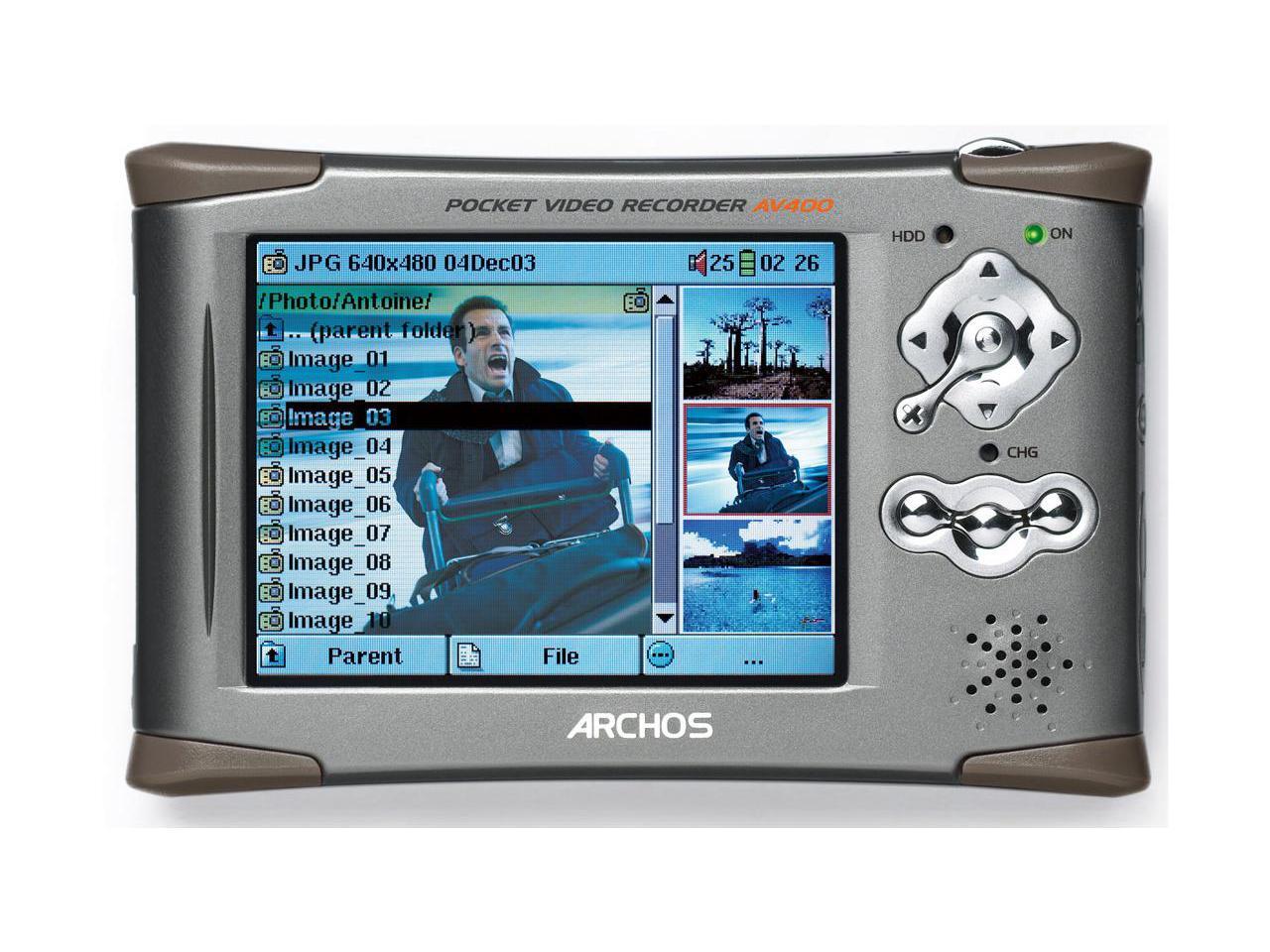 ARCHOS 3.5" Silver 20GB MP3 / MP4 Player AV420 - Newegg.com
