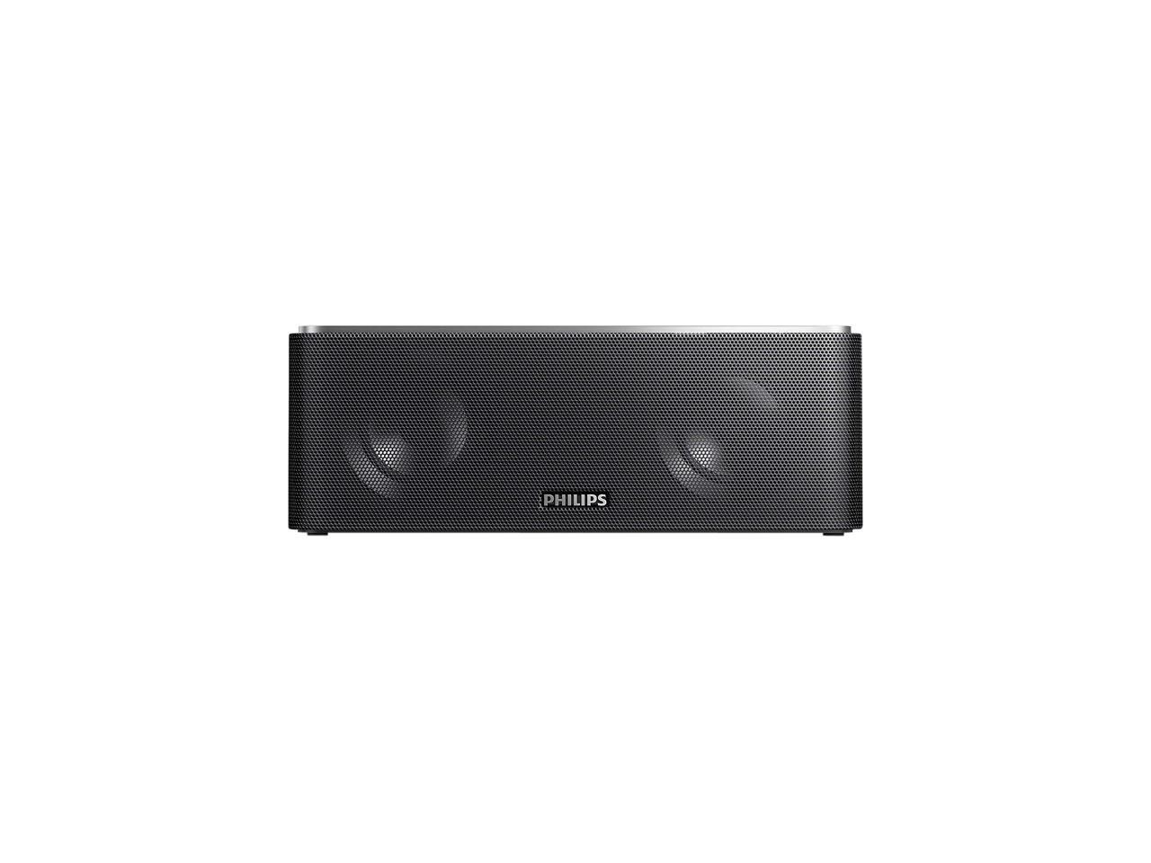 PHILIPS SB365B/37 Bass-Reflex Bluetooth NFC Stereo Speaker - Newegg.com