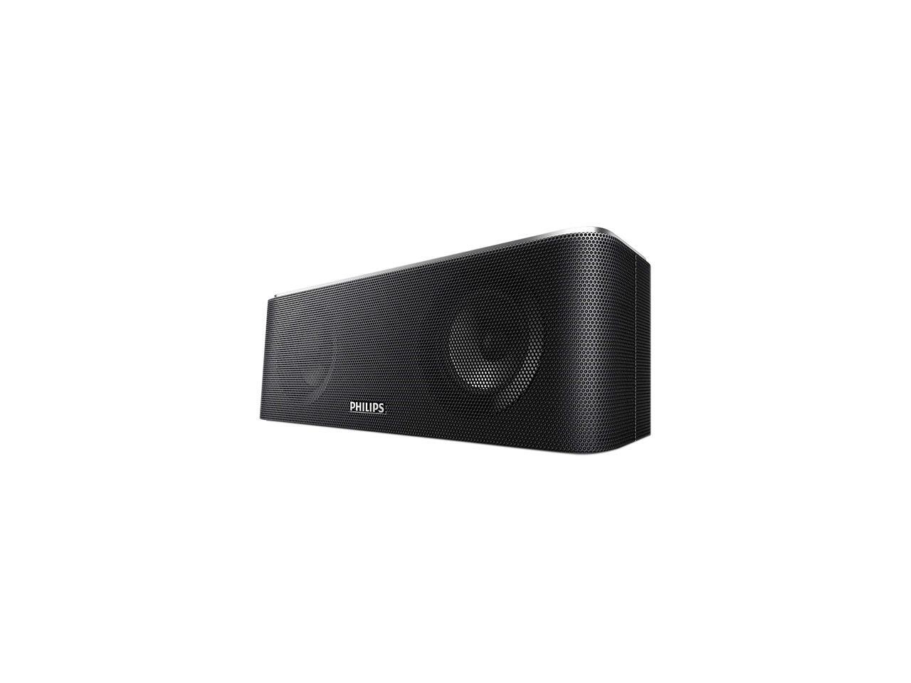 PHILIPS SB365B/37 Bass-Reflex Bluetooth NFC Stereo Speaker - Newegg.com