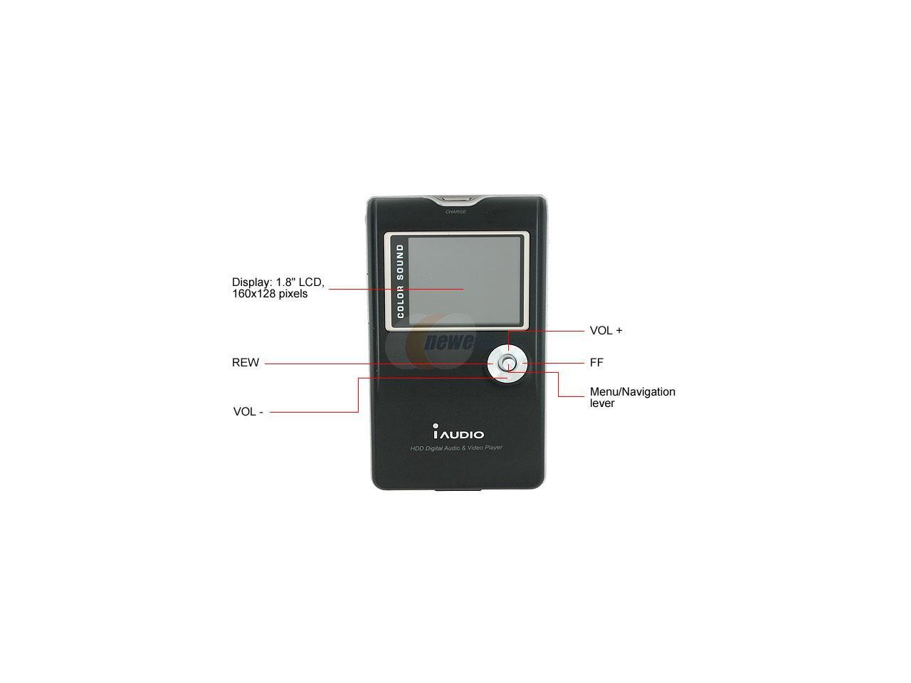 iAUDIO X5 Black 30GB MP3 / MP4 Player X5L - Newegg.com