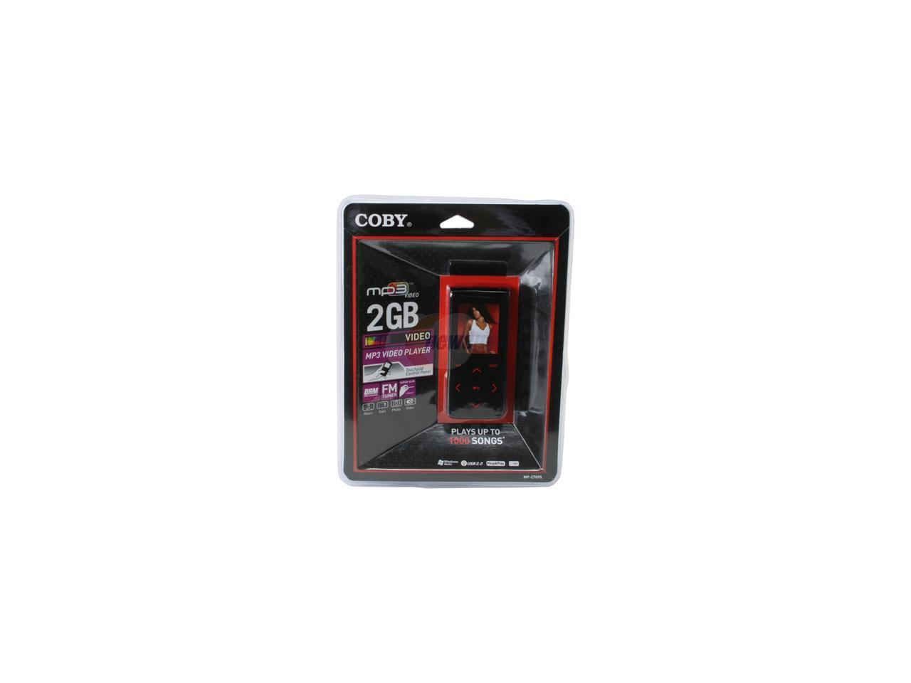 Coby 1.66" Black 2GB MP3 Player MP-C7095 - Newegg.com