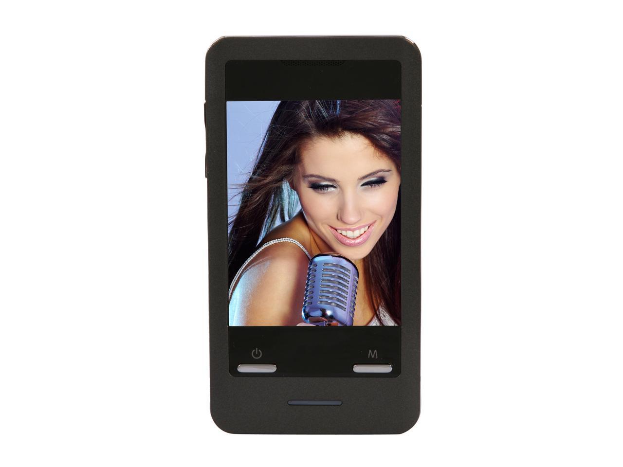 Coby 2.8" 8GB Touchscreen Video MP3 Player with Speaker MP827-8G ...