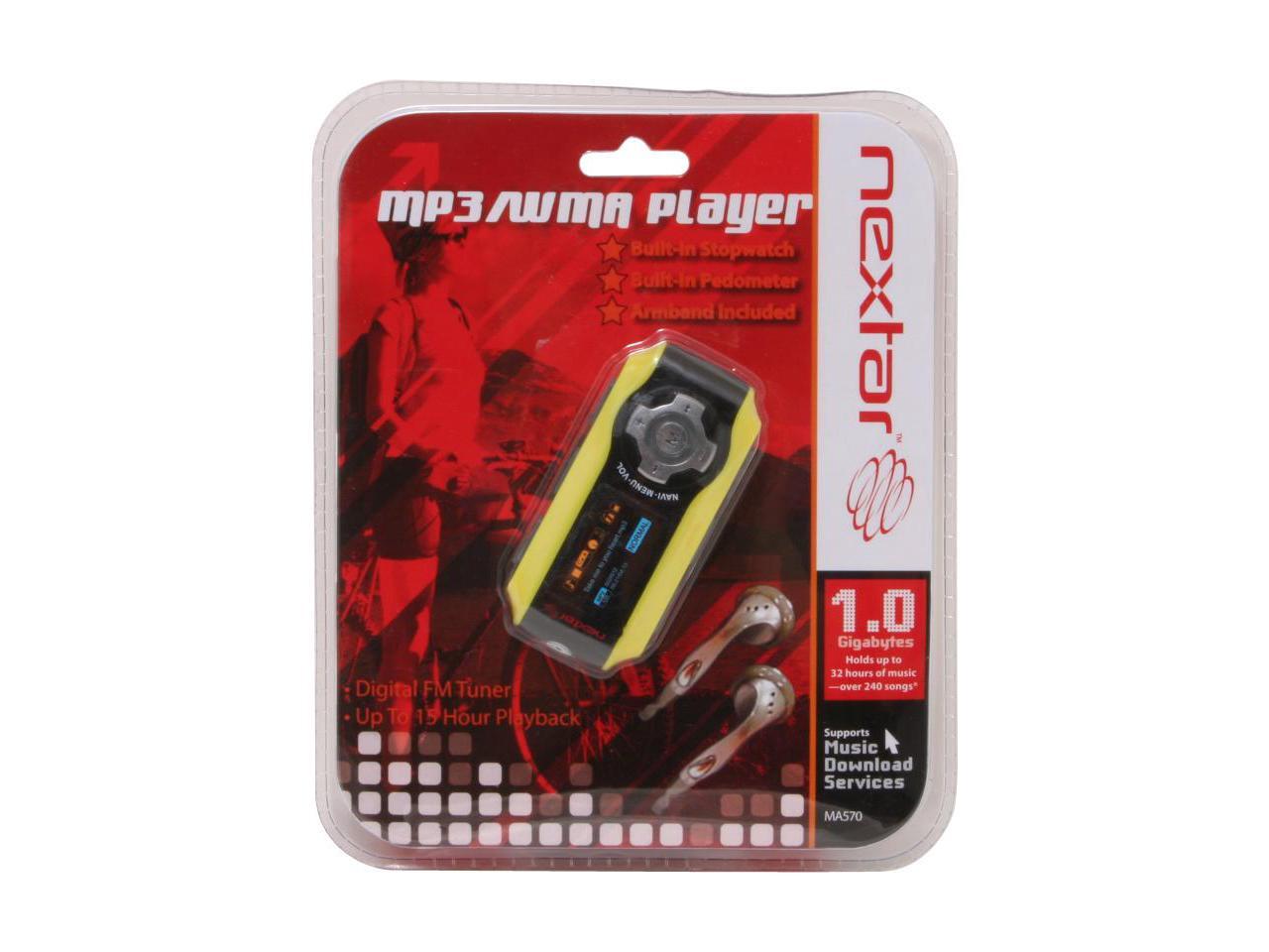 Nextar Yellow 1GB MP3 Player MA570-1Y - Newegg.com