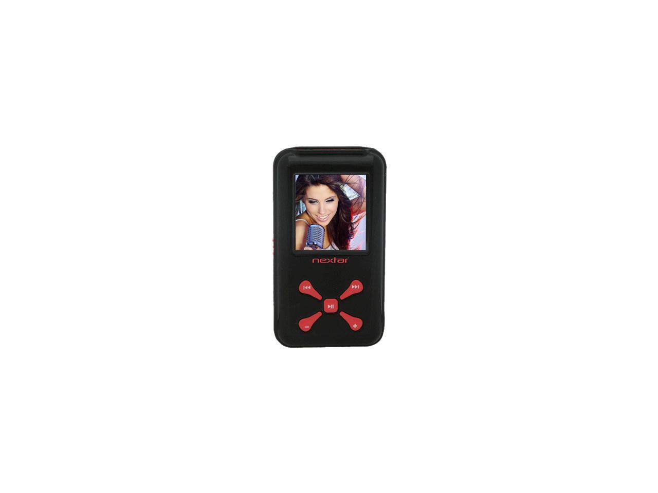 Nextar 1.5" Red 8GB MP3 / MP4 Player MA715A-8R - Newegg.com