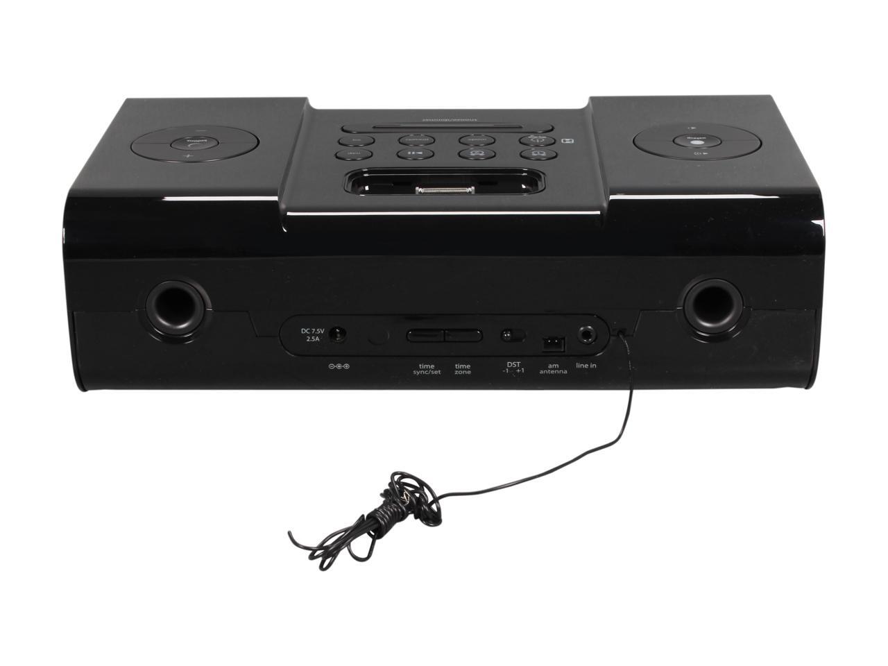 iHome App-Enhanced Stereo Dual Alarm Clock Radio for iPhone/iPod with ...