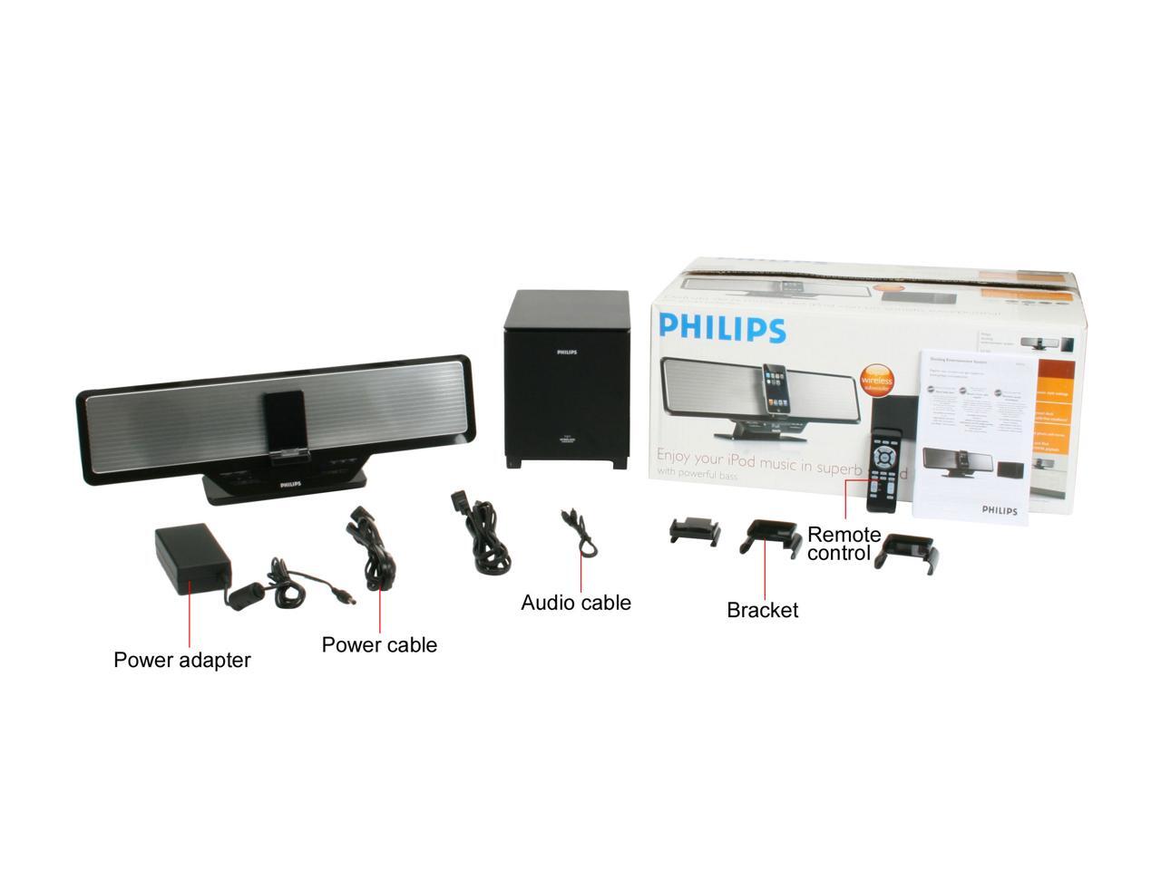 PHILIPS - iPod Docking Entertainment System (DC912/37) - Newegg.com