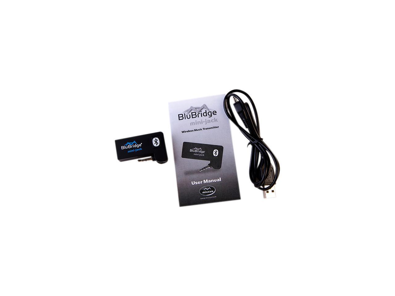 Miccus Mini-jack Music Transmitter BluBridge mini-jack - Newegg.com