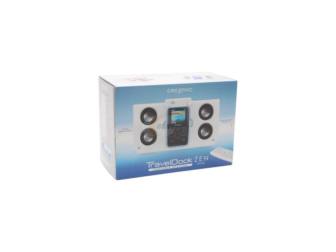 Creative TravelDock Zen Micro Speaker - Newegg.com