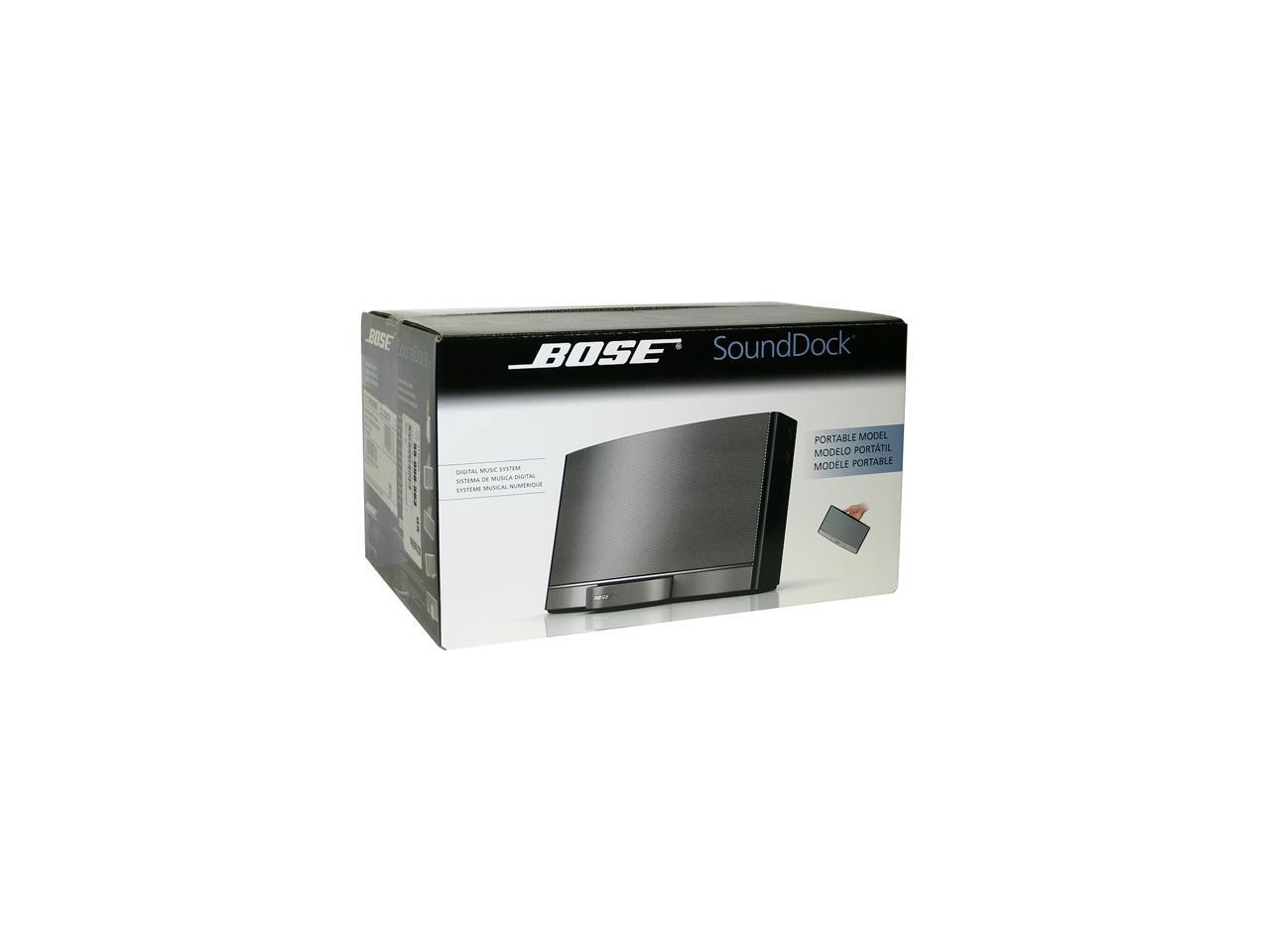 Bose® SoundDock® Portable digital music system (Black) - Newegg.com