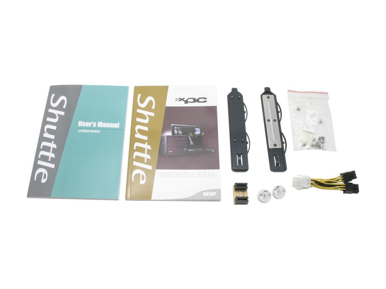 Shuttle XPC SN26-P1-BK-V1 AMD Socket 939 NVIDIA nForce4 SLI Barebone ...