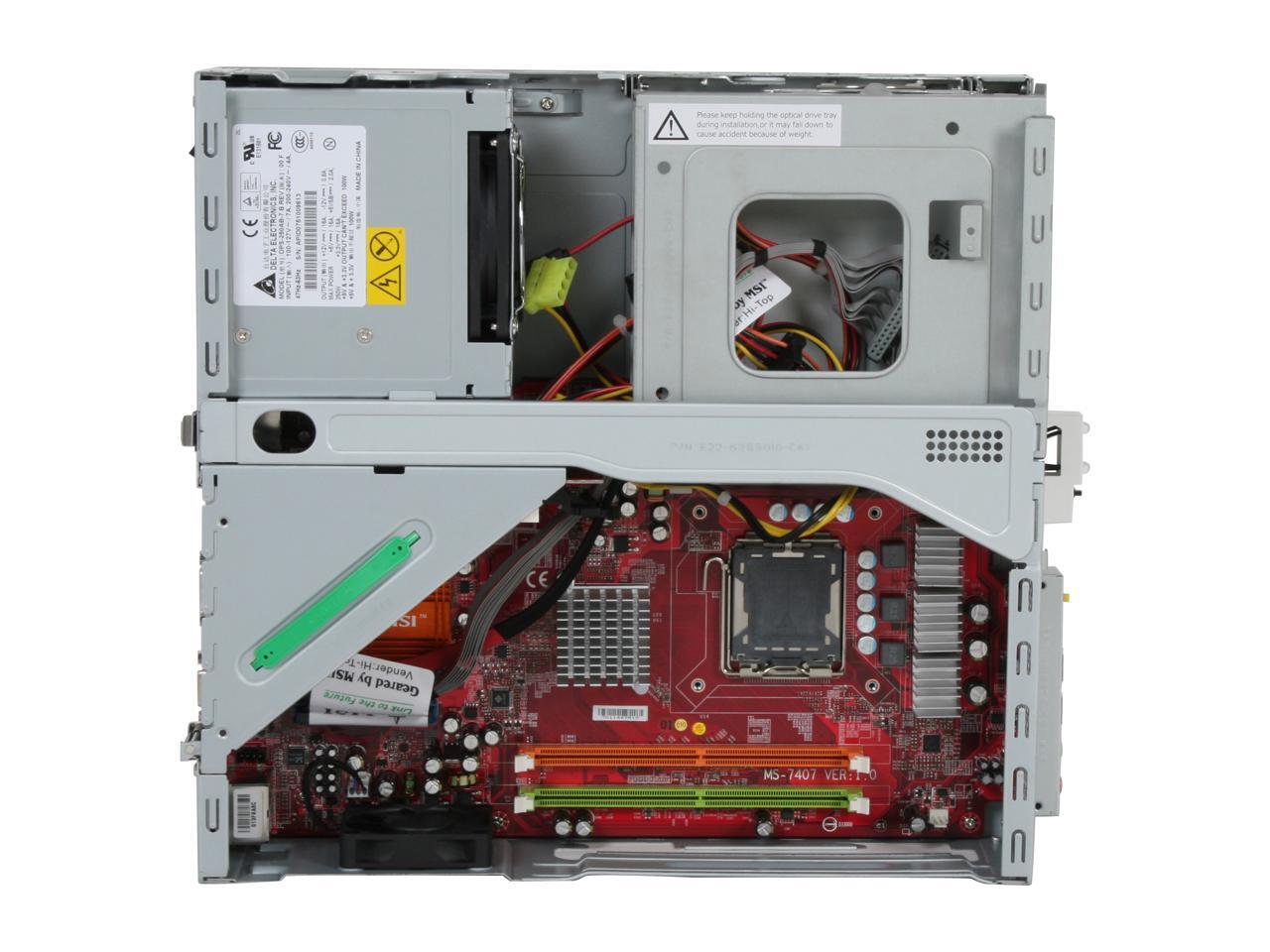 MSI Hetis G31 Intel Socket T(LGA775) Intel G31 Barebone - Newegg.ca