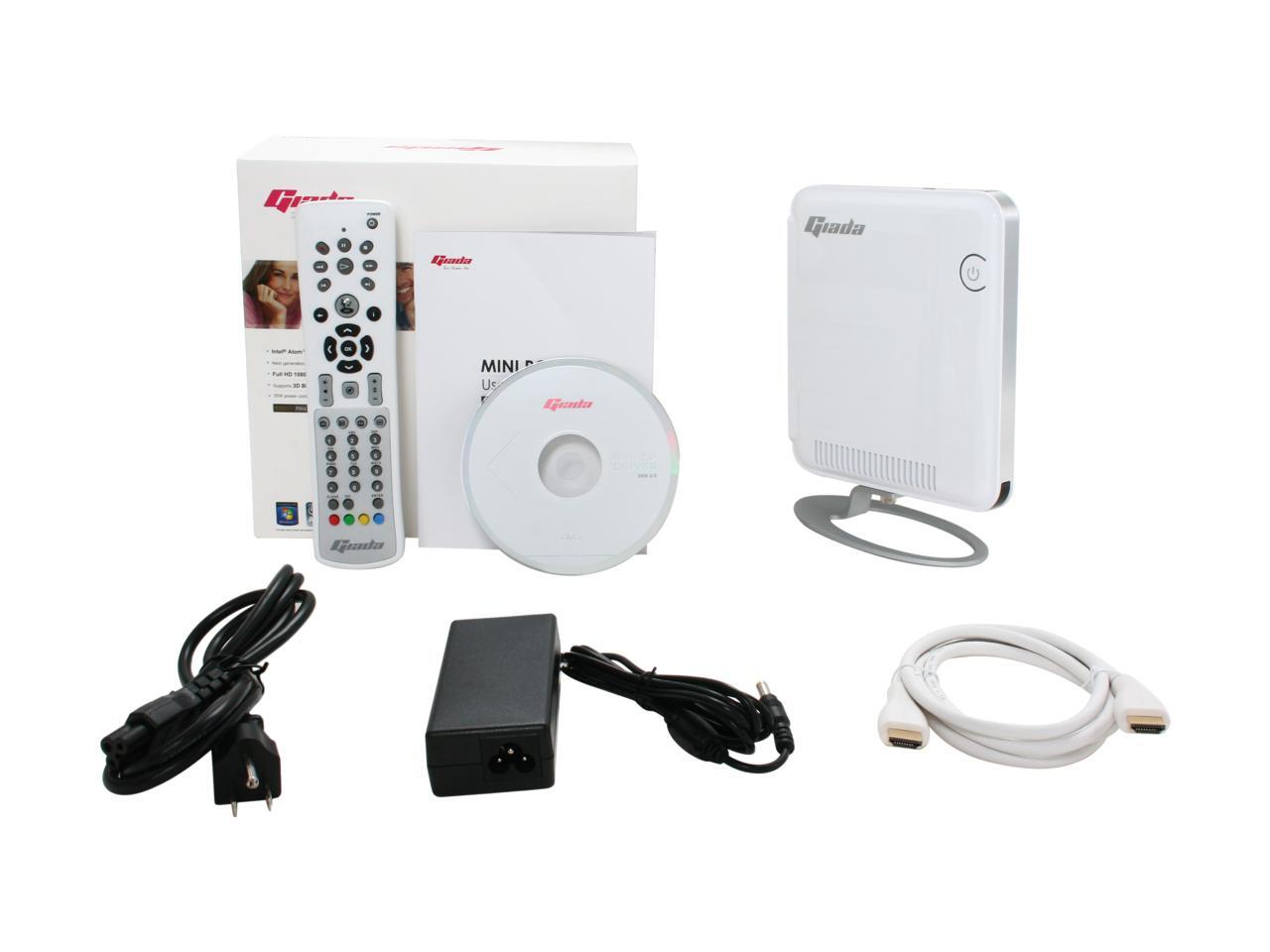 Giada N20-W2231 NVIDIA ION GT218 512M 2GB RAM 320G HD WiFi IR Remote ...