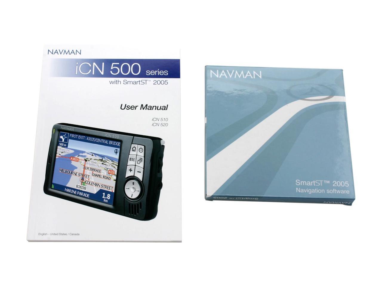 NAVMAN 3.5" Mobile GPS Navigator with integral GPS receiver - Newegg.com