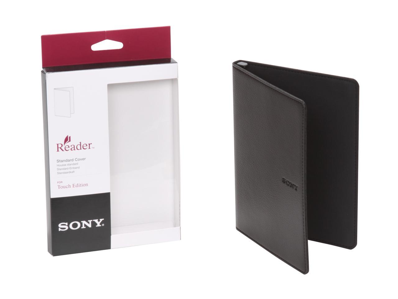 Sony Touch Edition Digital Reader Premium Book Cover - Black (PRSA-SC6 ...