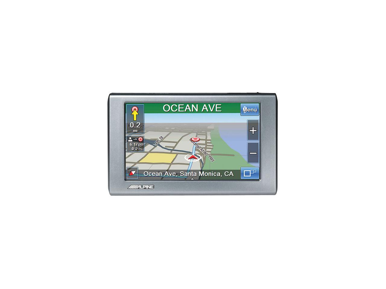 ALPINE 4.3" GPS with Bluetooth Hands-Free - Newegg.com