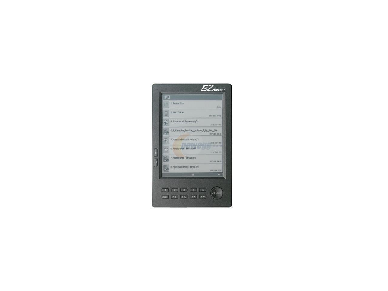 Astak 6" EZ Reader e-Book Reader with Carrying Case, Black - Newegg.com