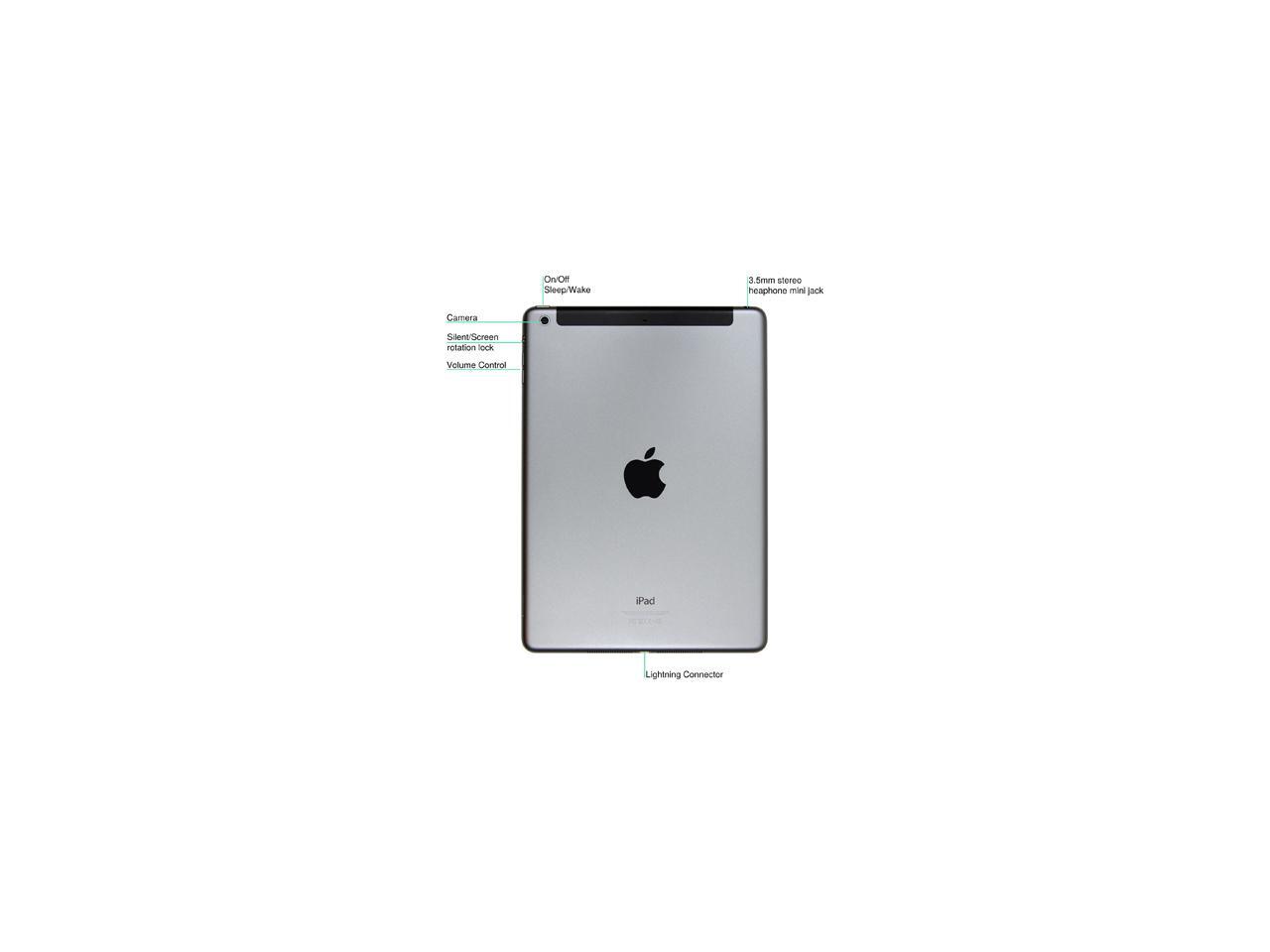 Refurbished: Apple iPad Air A1475 (MF003LL/A) 32GB Flash Storage 9.7 ...