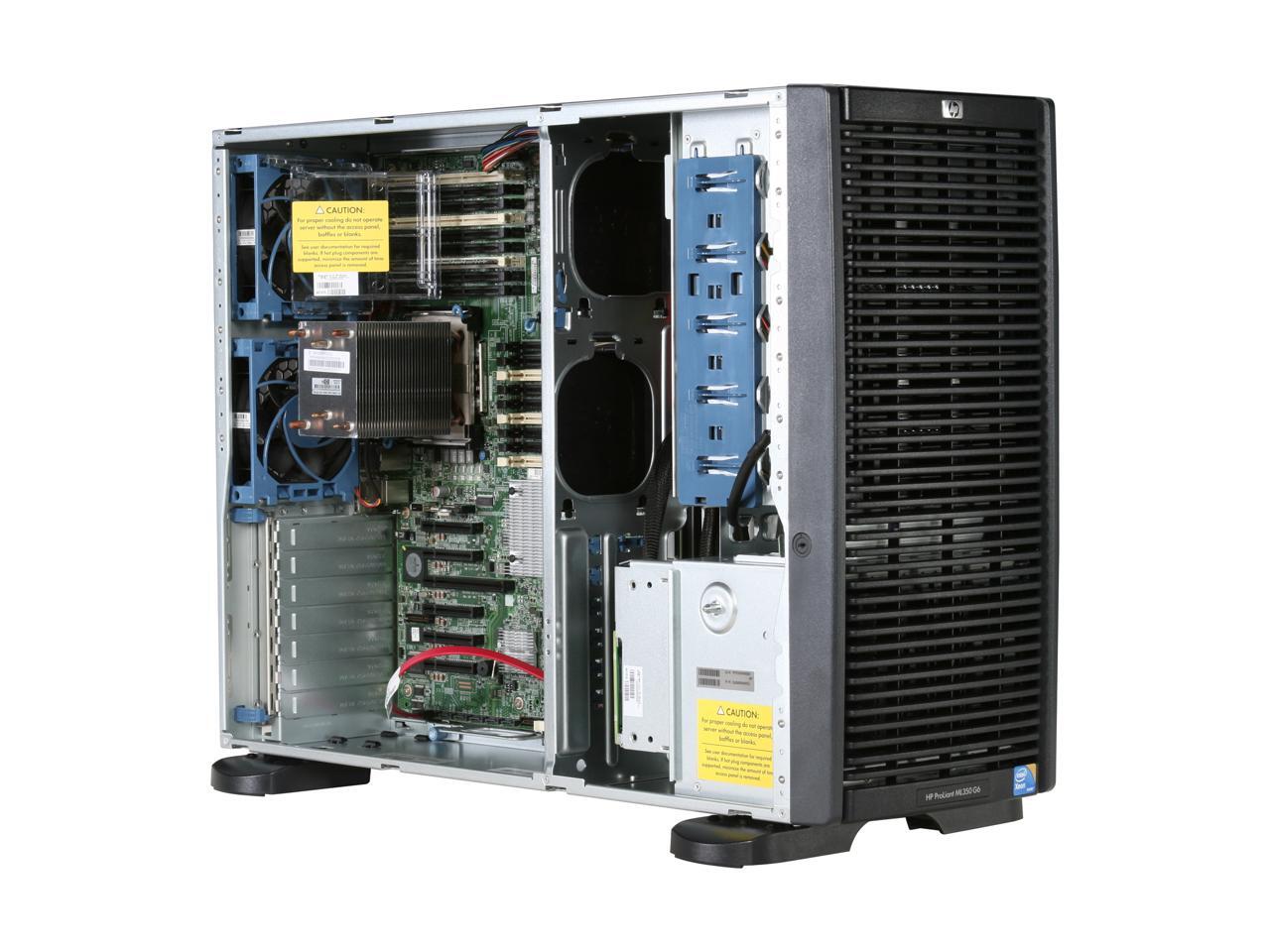 HP ProLiant ML350 G6 Tower Large Form Factor Server System Intel Xeon ...