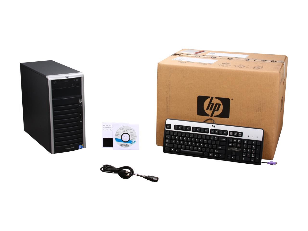 HP ProLiant ML110 G5 Tower Intel Xeon E3110 3.0 GHz 1GB DDR2 160GB HDD ...
