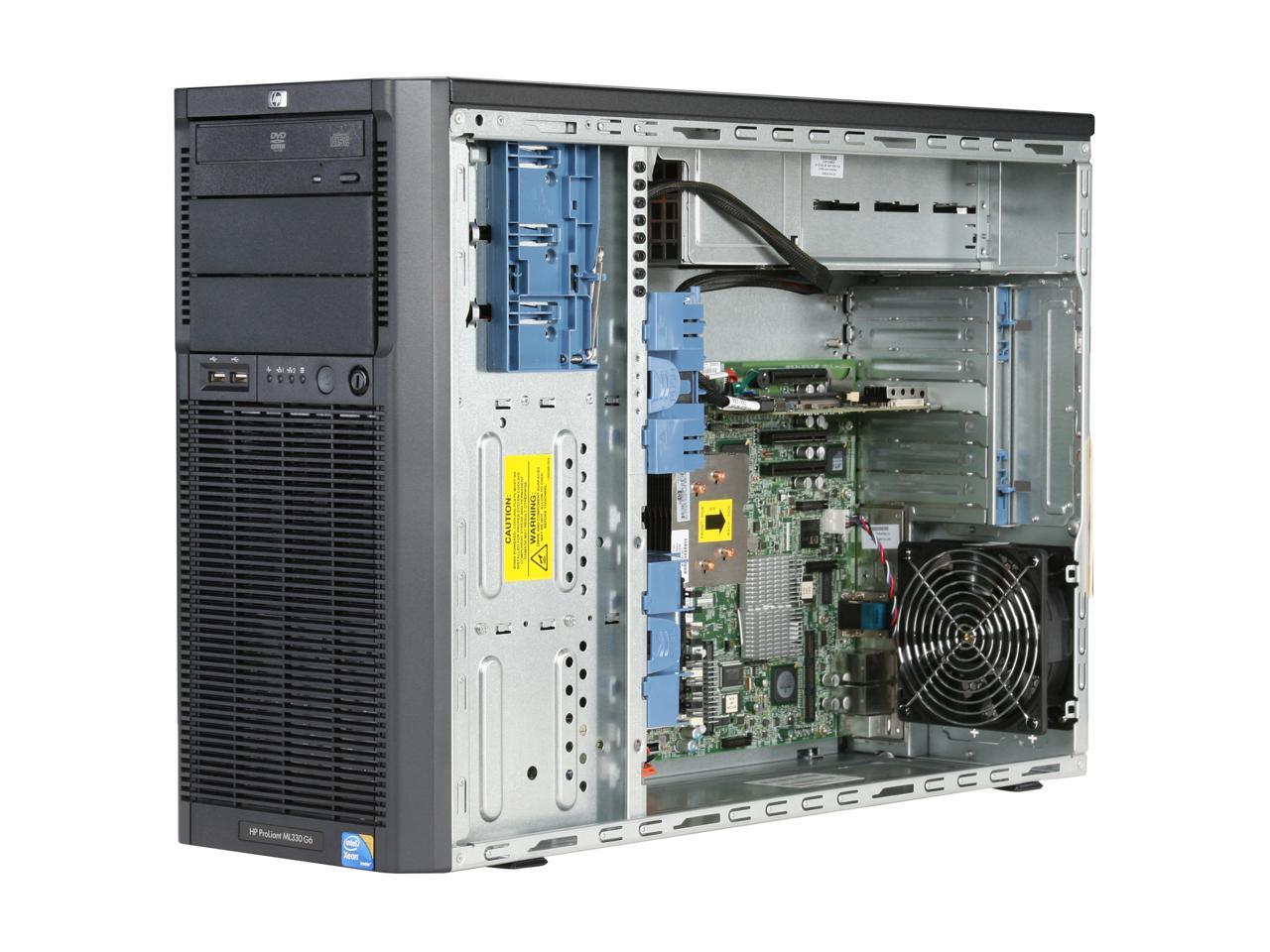 HP ProLiant ML330 G6 Tower Intel Xeon E5504 2.00 GHz 2GB DDR3 250G HDD ...
