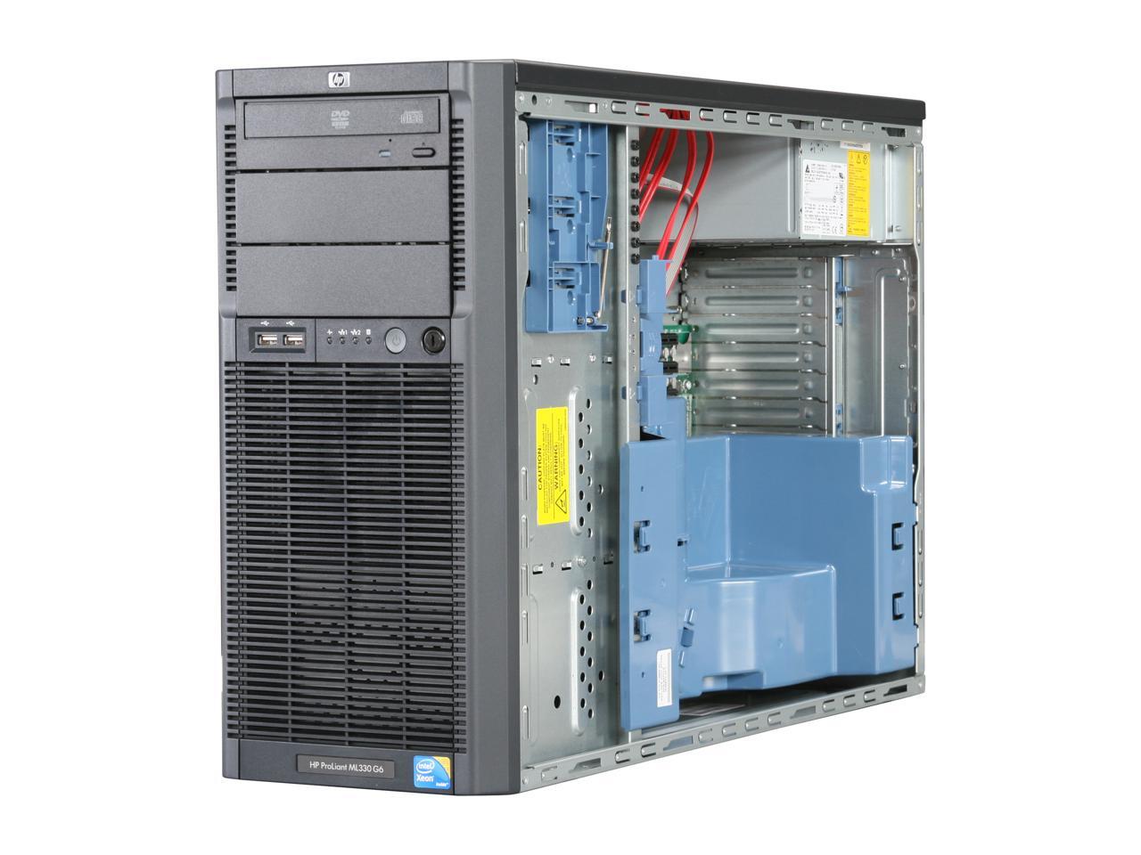 HP ProLiant ML330 G6 Tower Server System Intel Xeon E5606 4 core 2.13 ...