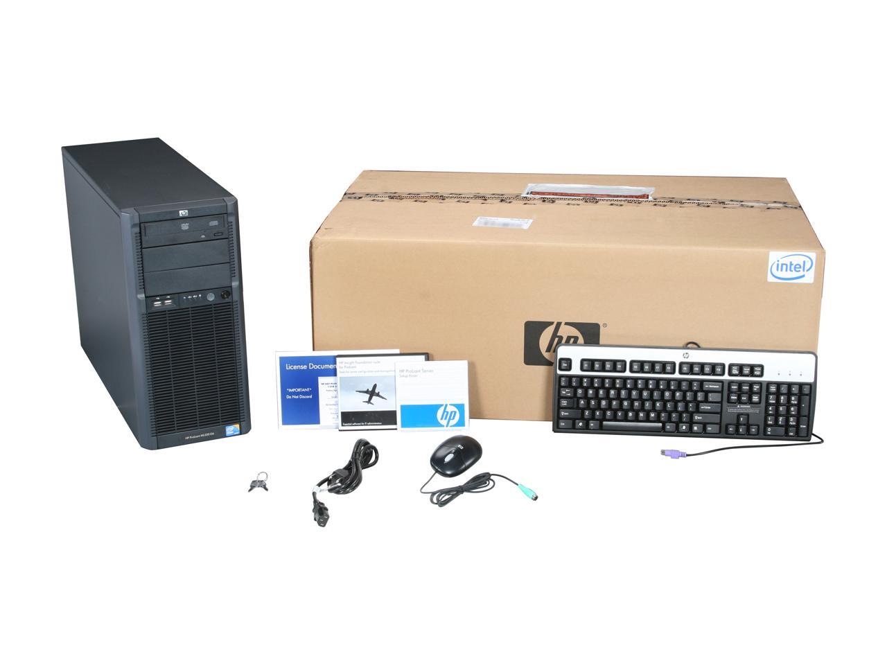 HP ProLiant ML330 G6 Tower Server System Intel Xeon E5606 4 core 2.13 ...