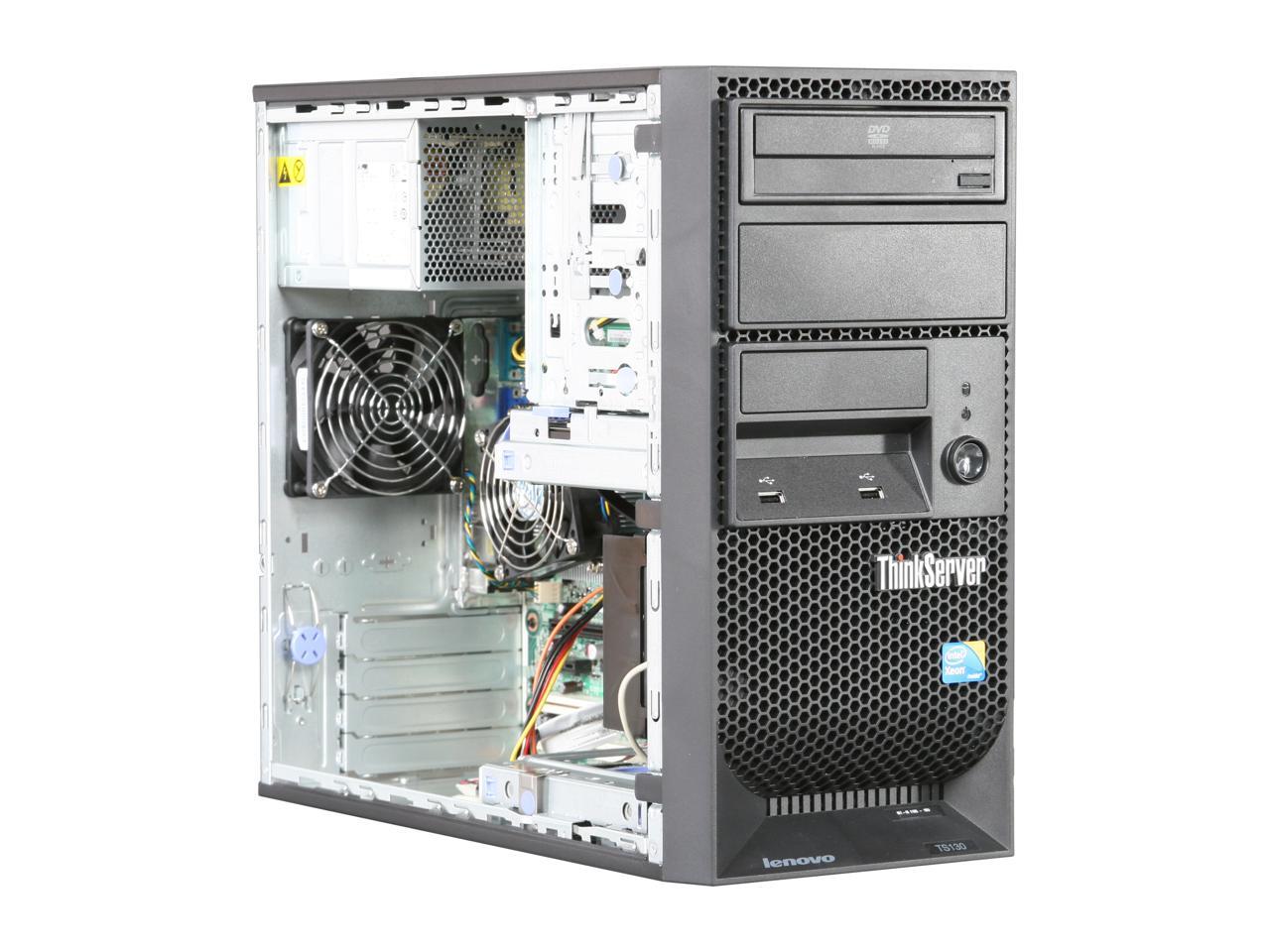Lenovo ThinkServer TS130 Tower Server System Intel Xeon E3-1225 3.10GHz ...