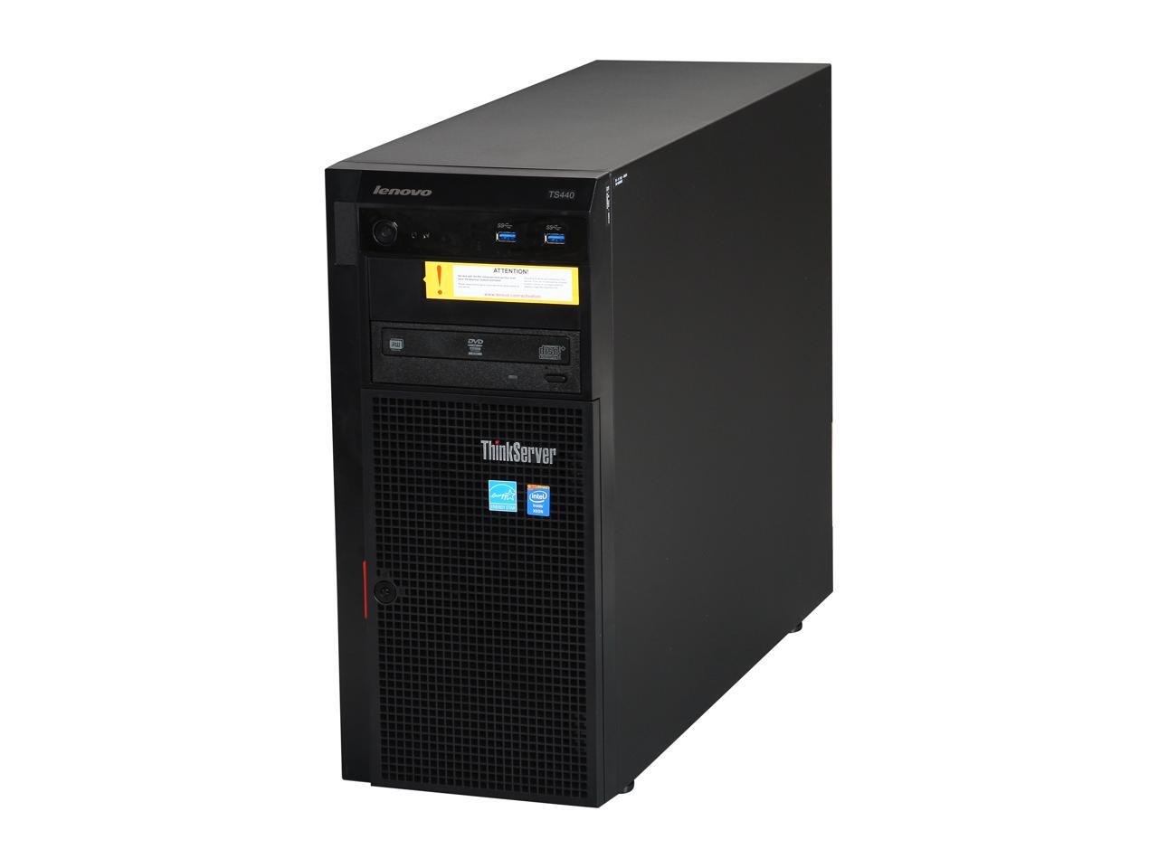 Lenovo ThinkServer TS440 Tower Server System Intel Xeon E3-1245 v3 3 ...