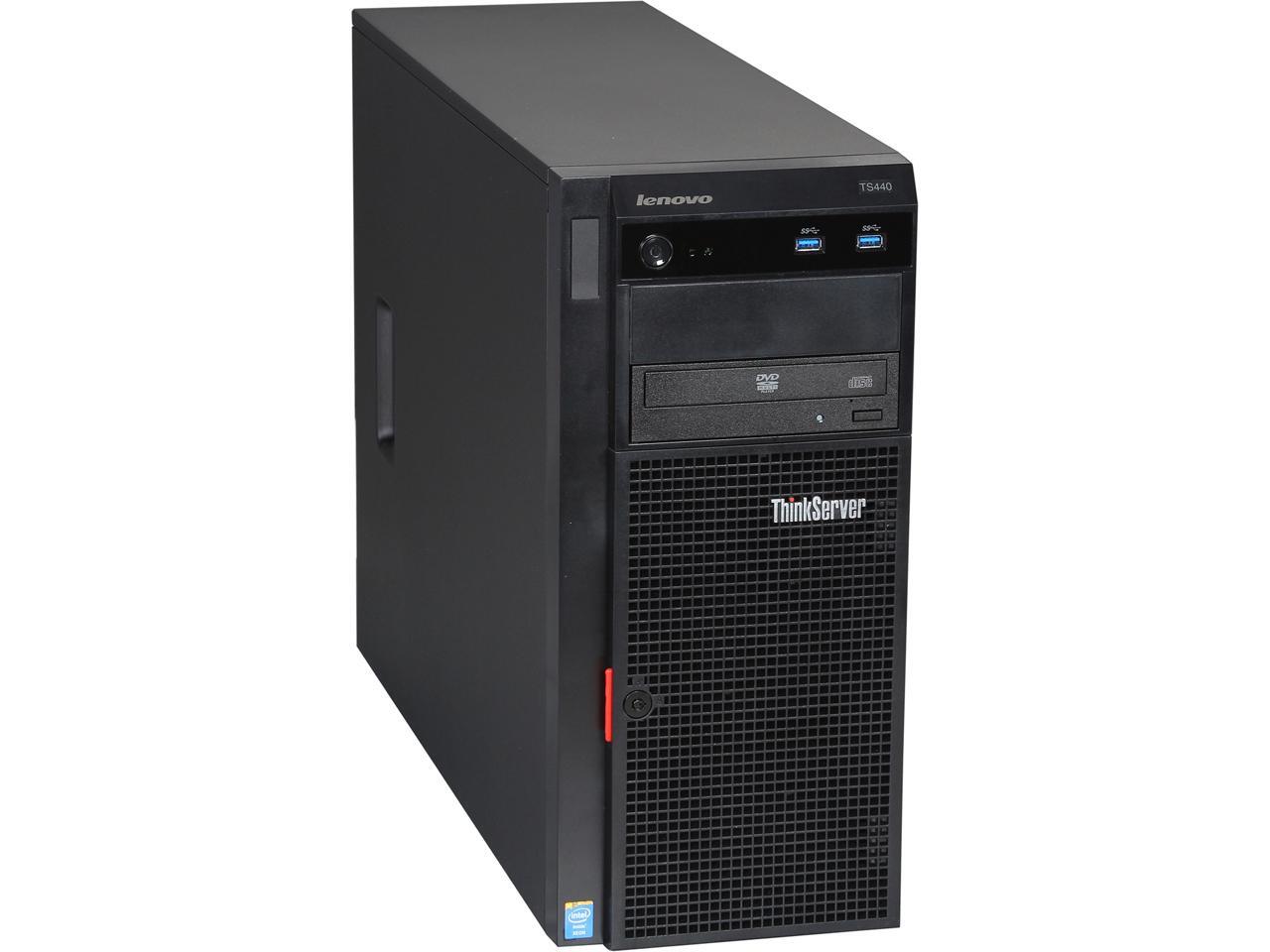 Lenovo ThinkServer TS440 Tower Server System Intel Xeon E3-1225 v3 3 ...