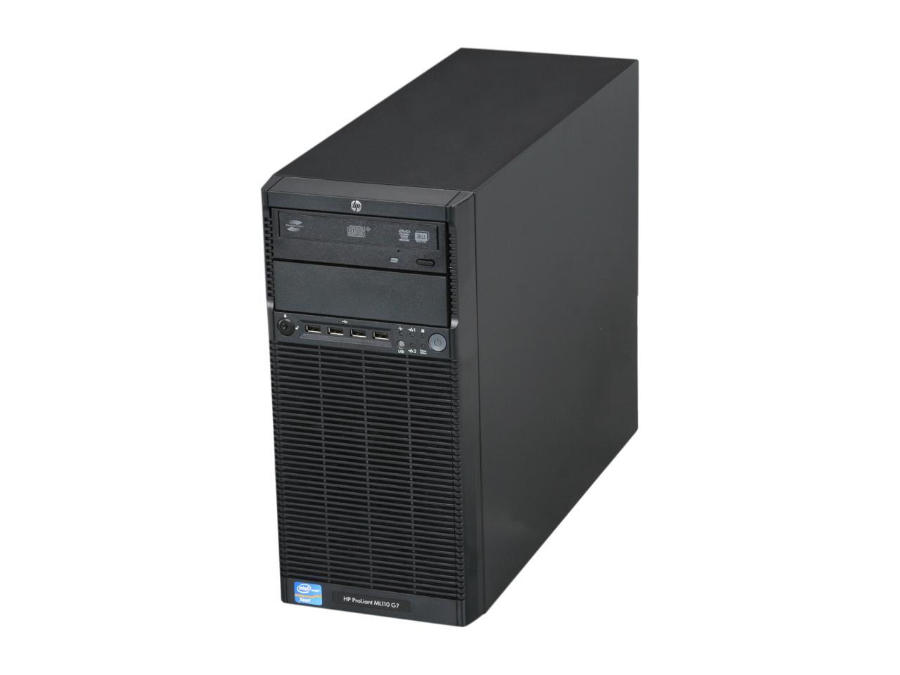 HP ProLiant ML110 G7 Micro ATX Tower (4U) Server System Intel Xeon E3 ...