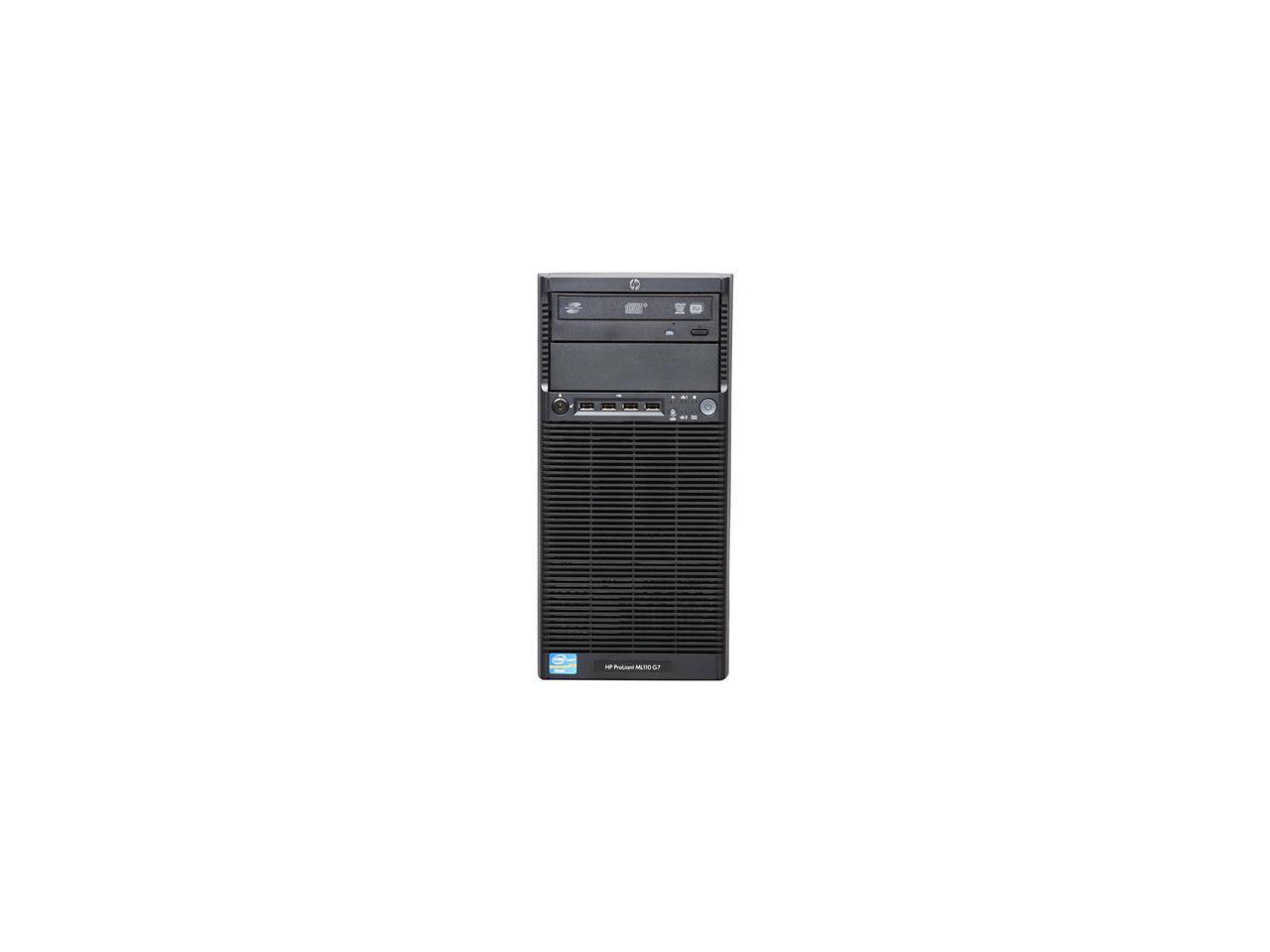 HP ProLiant ML110 G7 Tower Server System Intel Xeon E3-1240 3.3GHz 4-Core/8-Thread 4GB (2 x 2GB ...