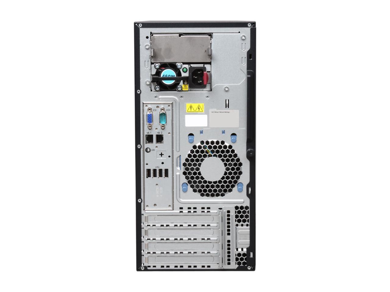 HP ProLiant ML110 G7 Tower Server System Intel Xeon E3-1240 3.3GHz 4-Core/8-Thread 4GB (2 x 2GB ...