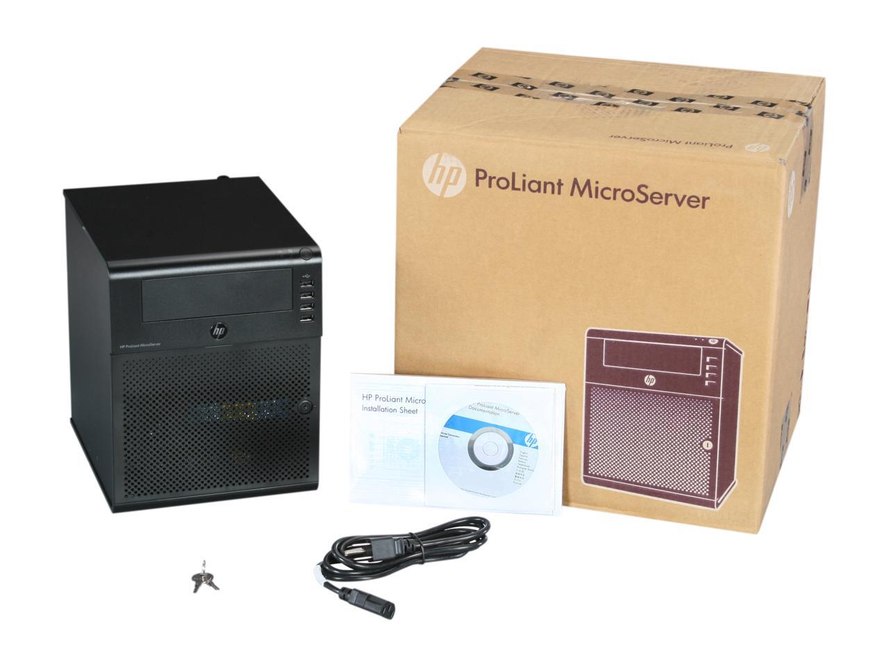 Open Box: HP ProLiant N40L MicroServer Server System AMD Turion II Neo ...