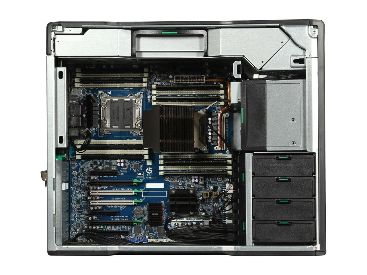 HP Z820 Workstation Rackable minitower Server System Intel Xeon E5-2670 ...