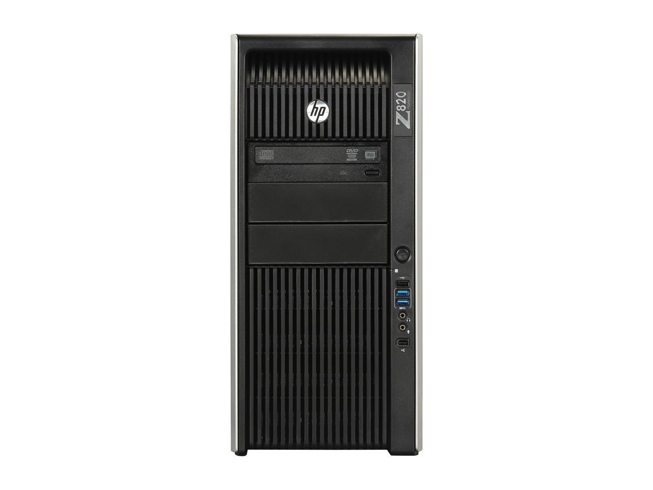 HP Z820 Workstation Rackable minitower Server System Intel Xeon E5-2630 ...