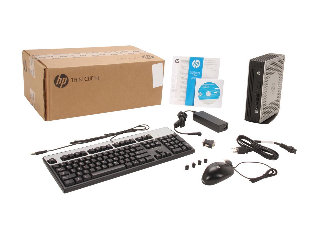 HP t610 PLUS Thin Client AMD Dual-Core T56N APU 1.65GHz 4GB RAM / 16GB ...