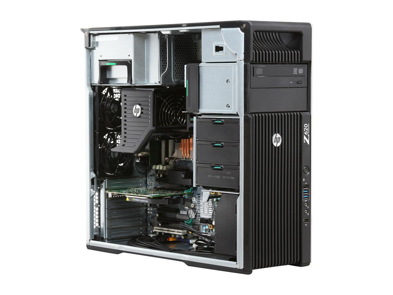 HP Z620 Workstation Rackable minitower Server System Intel Xeon E5-2620 ...