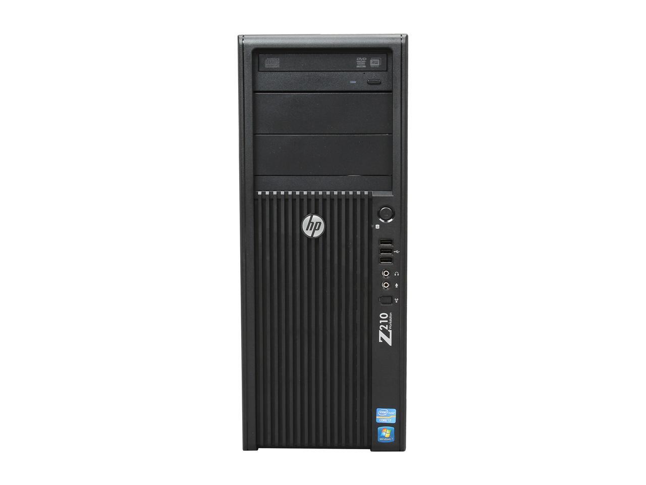 HP Z210 Workstation Convertible Minitower Server System Intel Core i7 ...