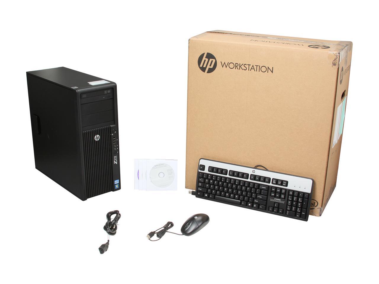 HP Z210 Workstation Convertible Minitower Server System Intel Core i7 ...