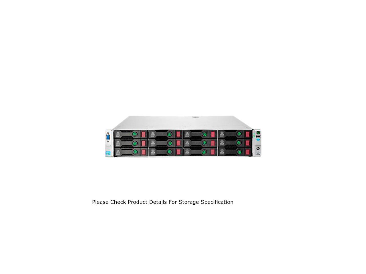 HP StoreEasy 1630 Rack Storage Server Intel Xeon E5-2407 2.2GHz 4C/4T ...