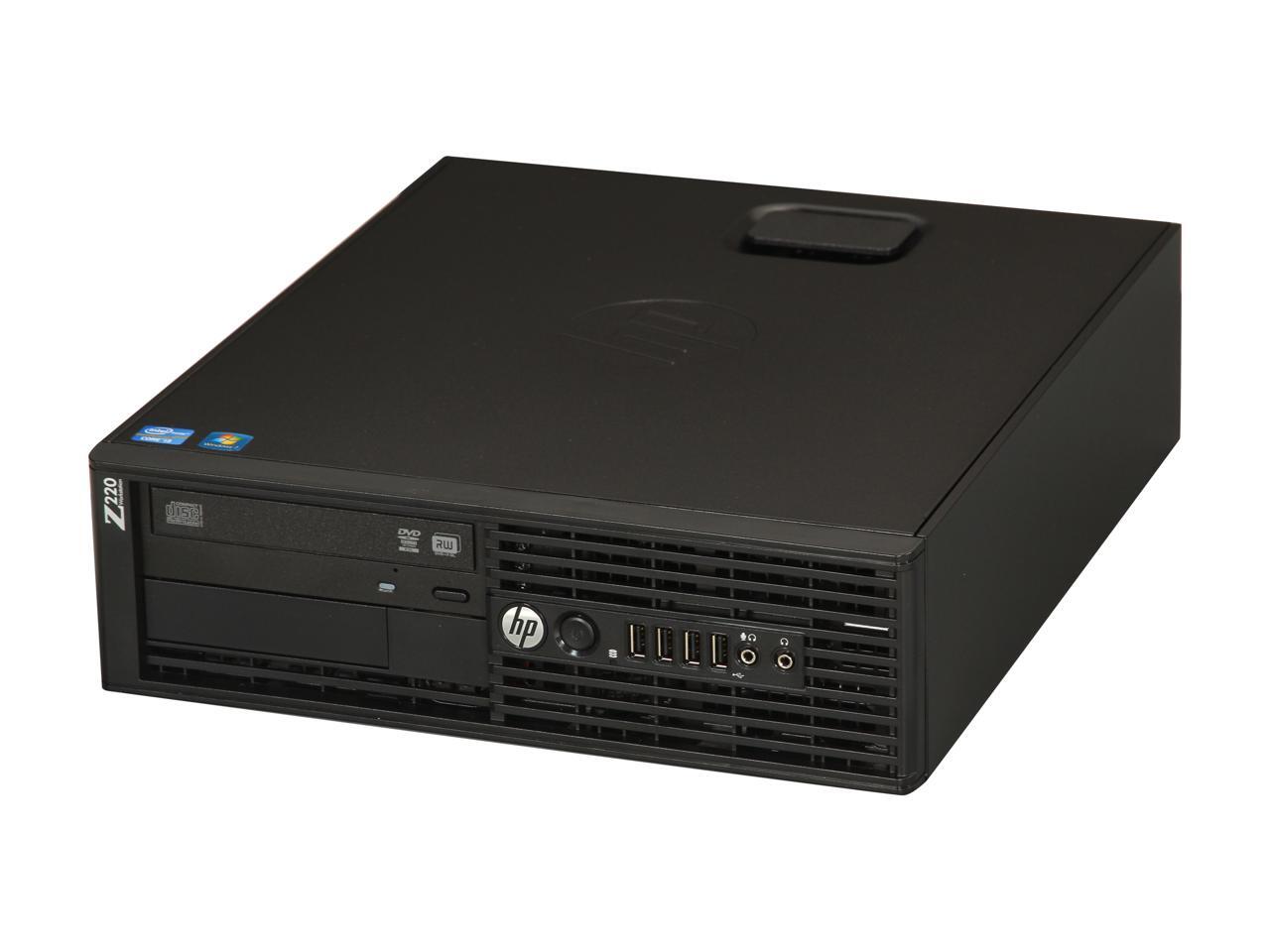 HP Z220 Workstation Small Form Factor Server System Intel Core i3-3220 ...